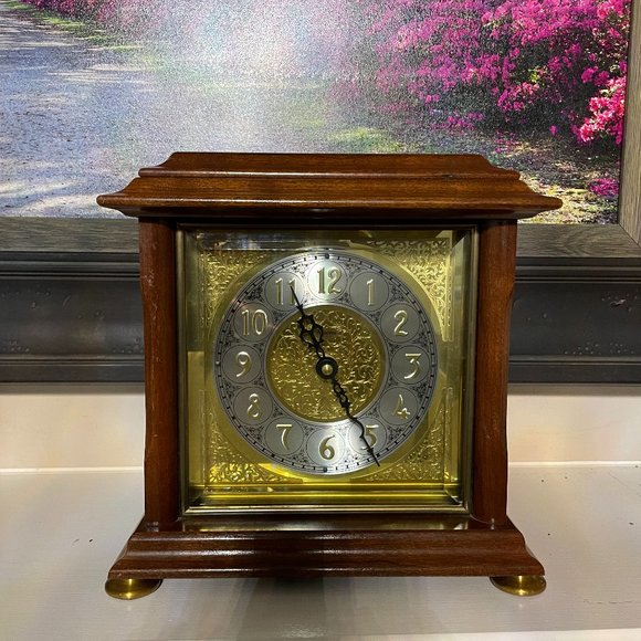 Other | Authentic Ansonia Gold Medallion Clock | Poshmark